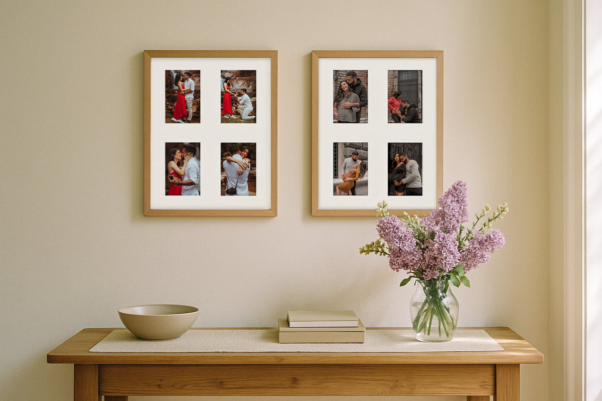 Multi Opening Mats | Picture Frame Mats with Multiple Slots – Frame USA